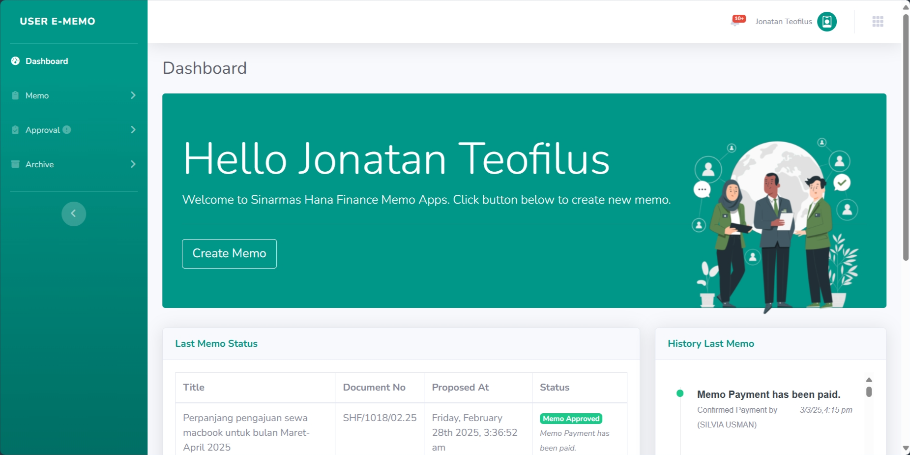 E-Memo (E-Approval System)